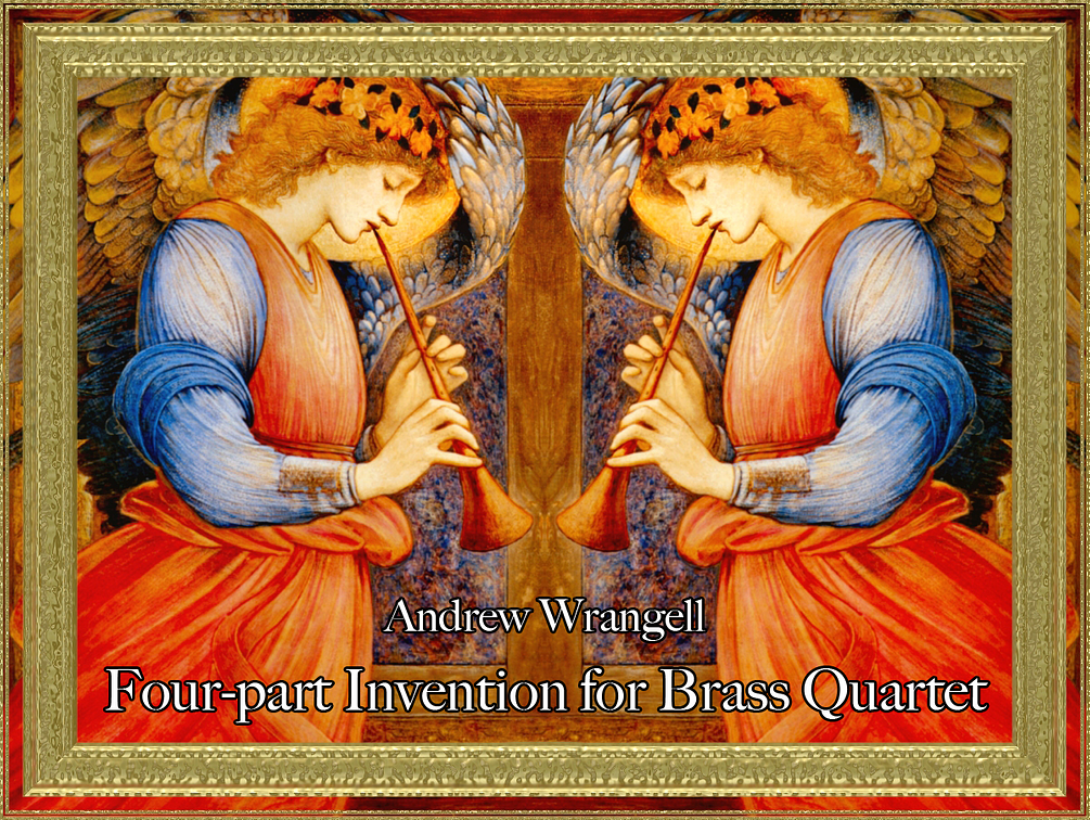 Four-part Invention for Brass Quartet by Andrew Wrangell (Score, parts ...