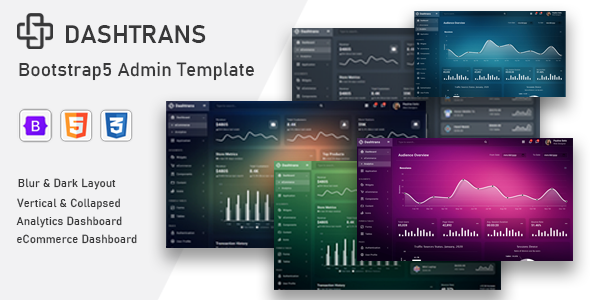 Dashtrans - Bootstrap5 Admin Template