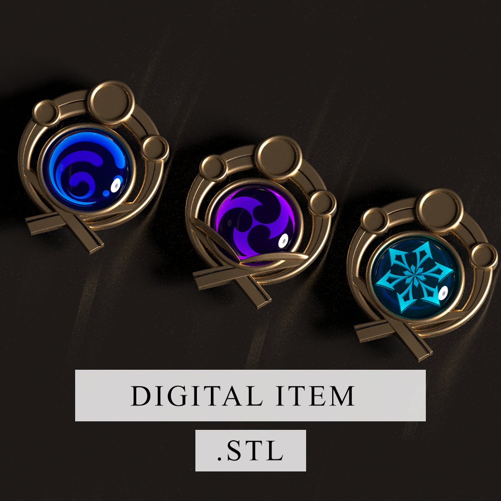 Genshin Impact - Inazuma Vision [ 3d file .stl ]