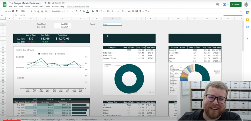 Reseller Spreadsheet