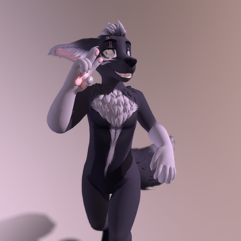 Vr chat avatar 3d model