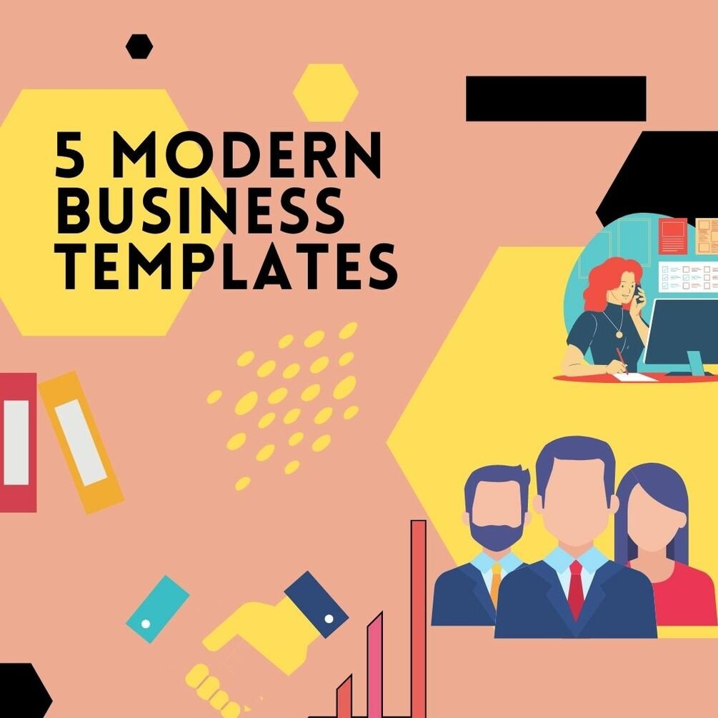 5 Modern Business Templates