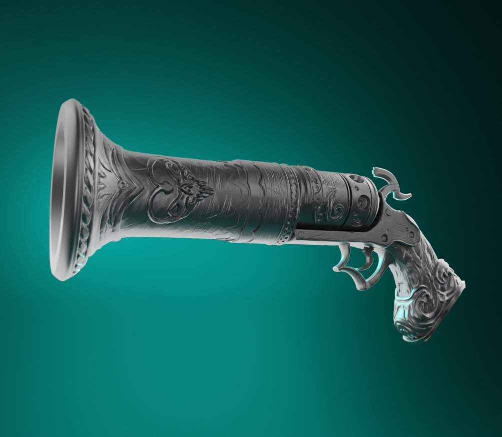 MISS FORTUNE WEAPON GUNS PISTOL LEAGUE OF LEGENDS INSPIRED