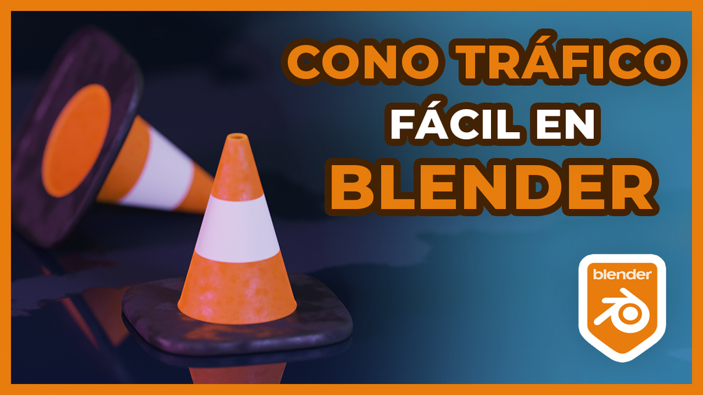 Cono de Tráfico 3D