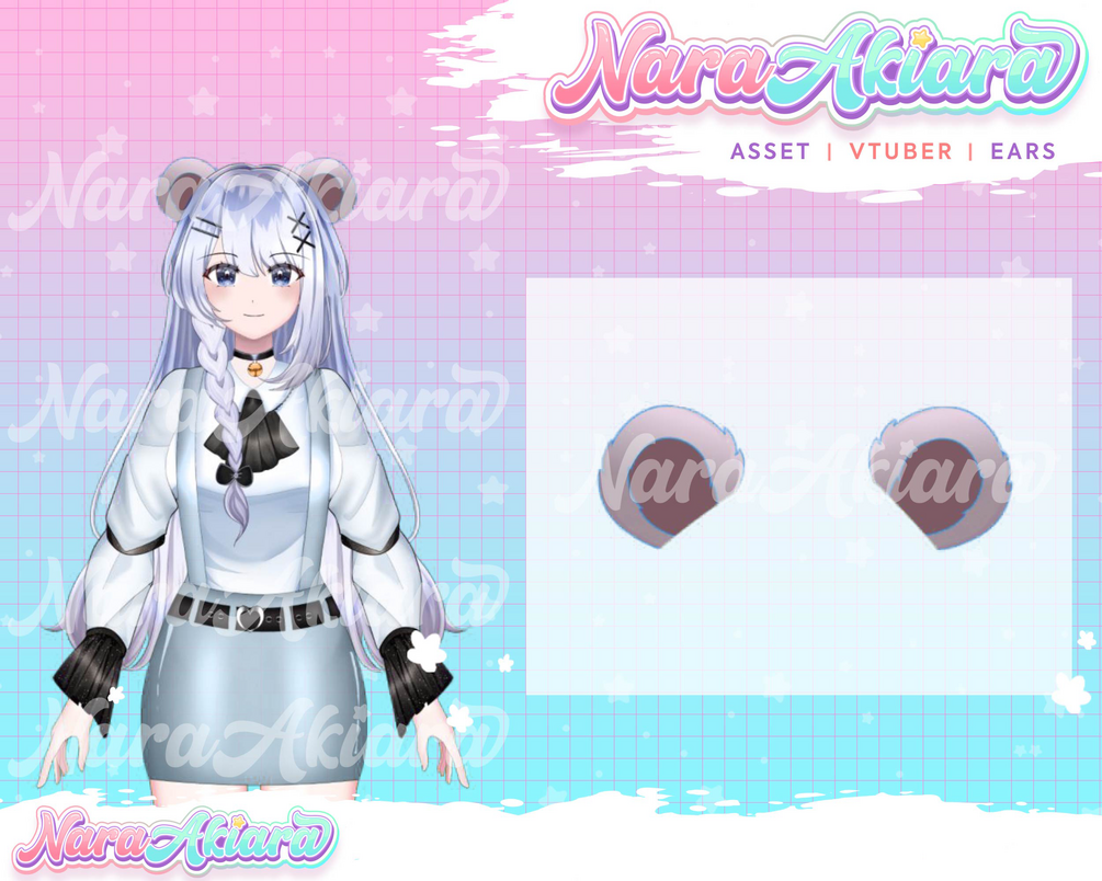 Vtuber Assets Cute Animal Ears