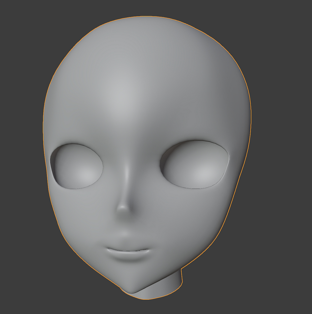 Easy Editable Anime Starter Head