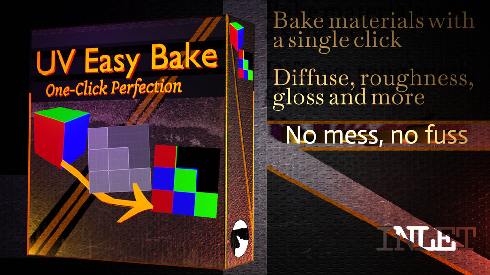 UV Easy Bake - Image & Procedural Materials