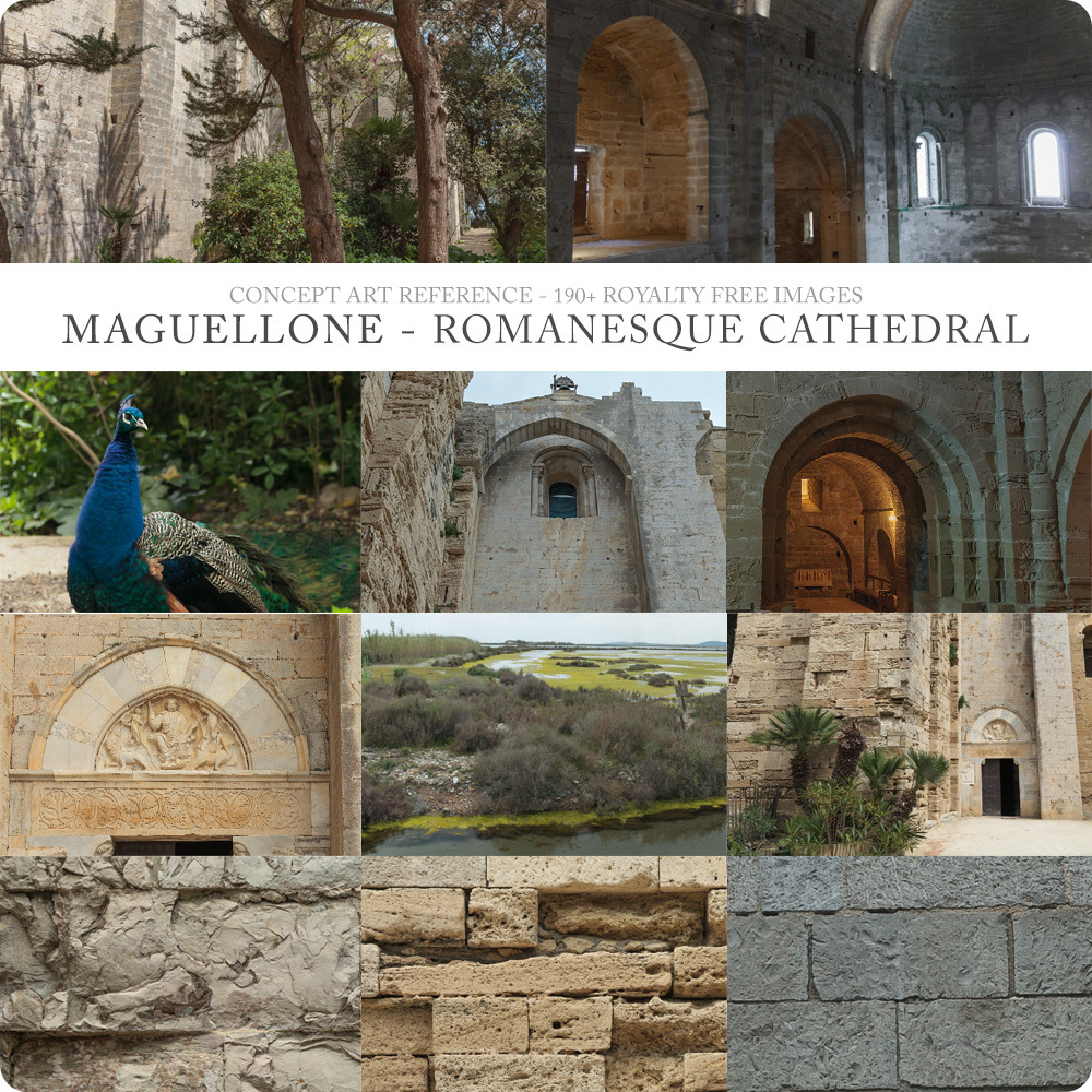 MAGUELONE - ROMANESQUE CATHEDRAL PACK
