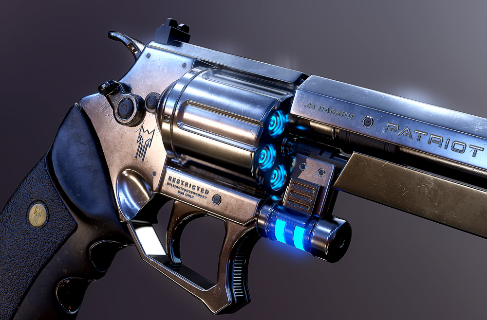 [Free Download] Sci-Fi Revolver + Practice Kit