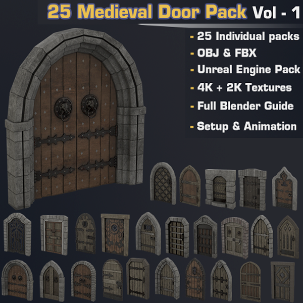 Medieval Door Ultimate Pack