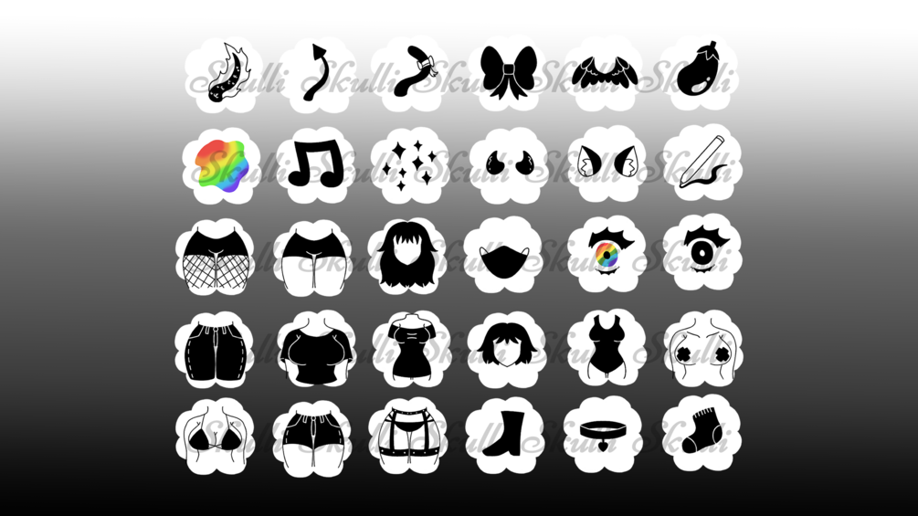 FREE Starter Icons 30 Pack VRChat