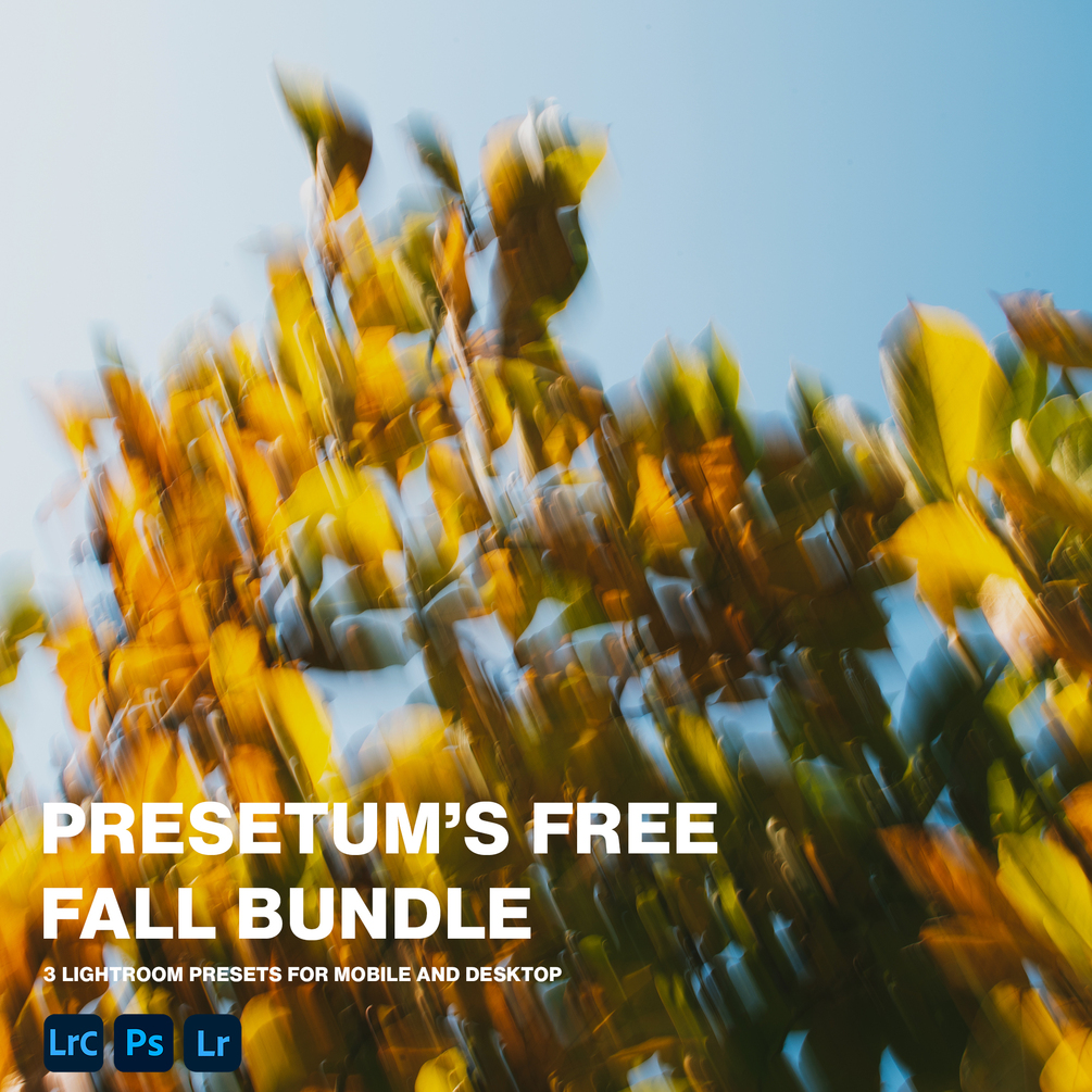 Free Lightroom Presets - Fall Bundle (Mobile + Desktop)