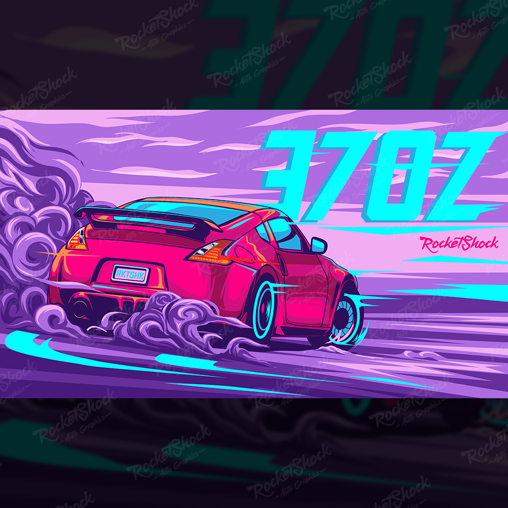 Nissan 370z illustration