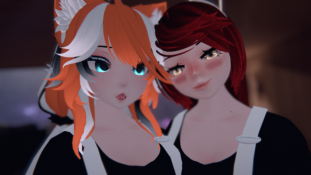 Maids of Vrchat, Veronica and Caitlyn ~3D Model~