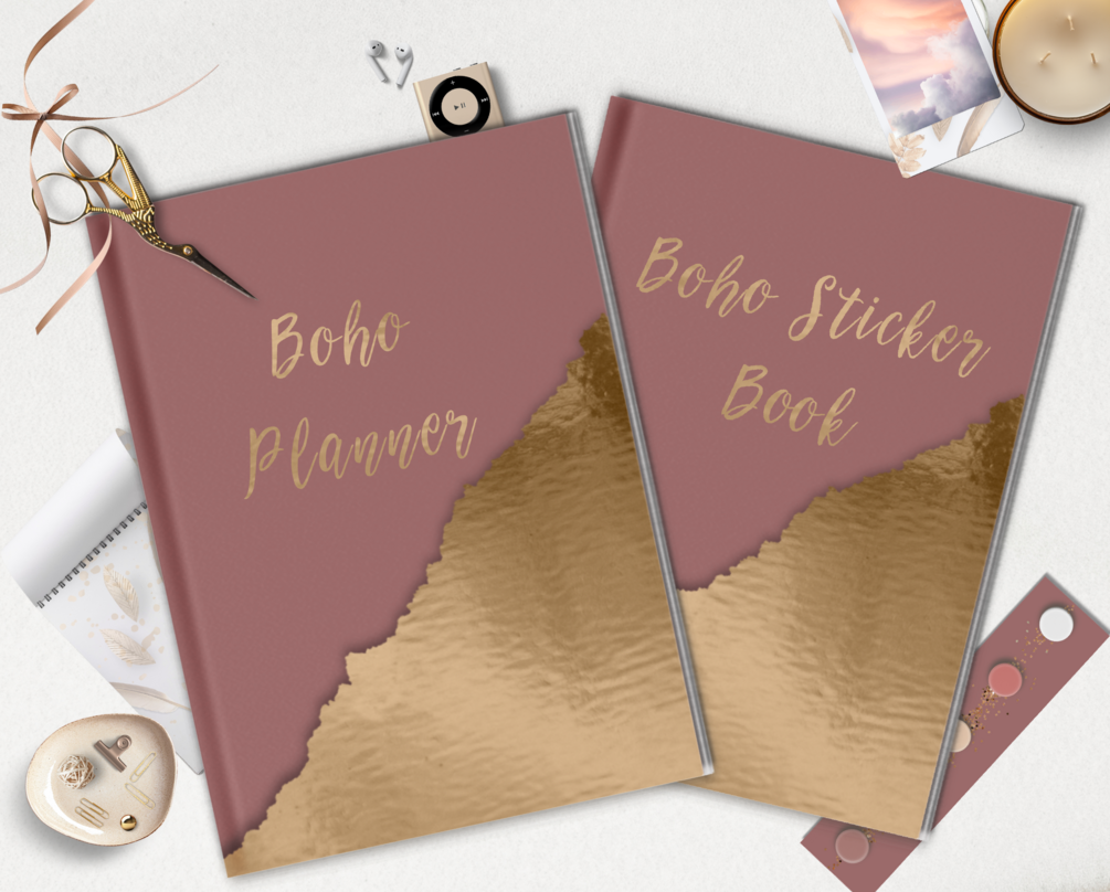 Digital Bullet Journal Boho Planner, Goodnotes Planner, Undated Digital ...