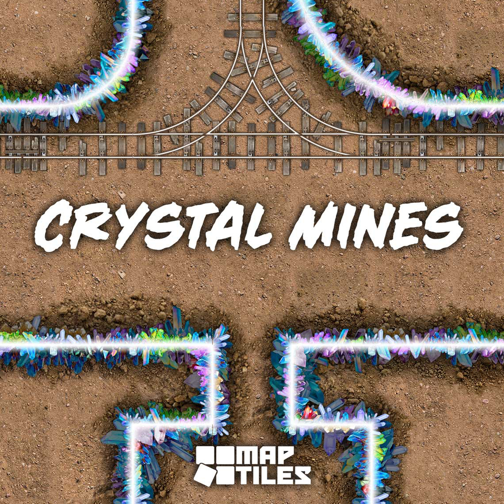 Crystal Mines Map Tiles