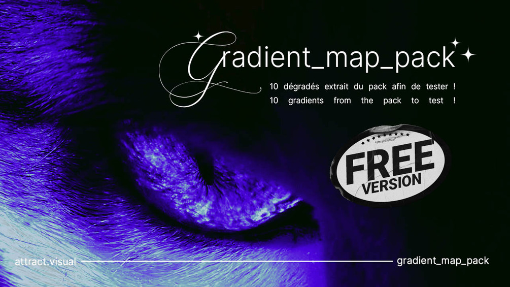 FREE GRADIENT MAP PACK