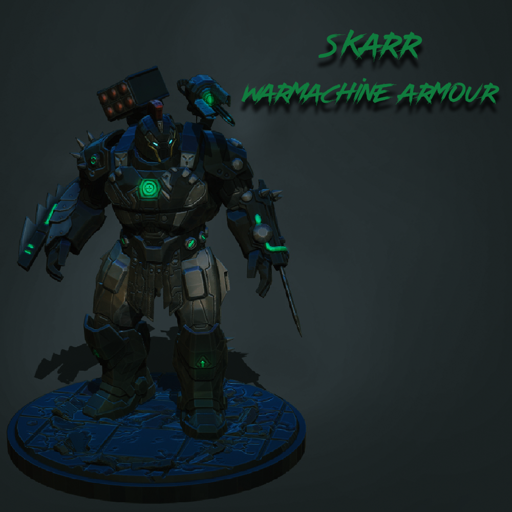 SKAAR WARMACHINE ARMOUR - MCP SCALE