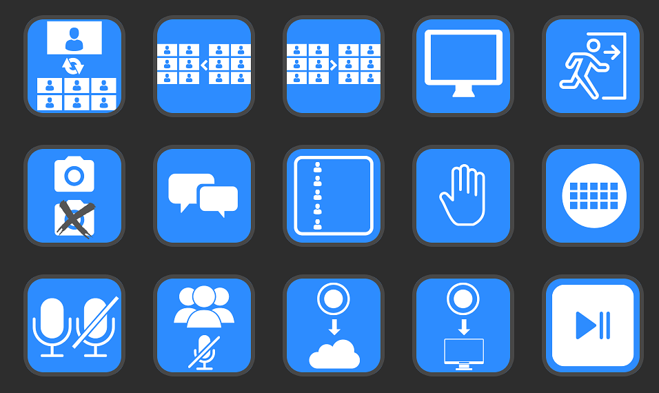 Stream Deck Icons for Zoom
