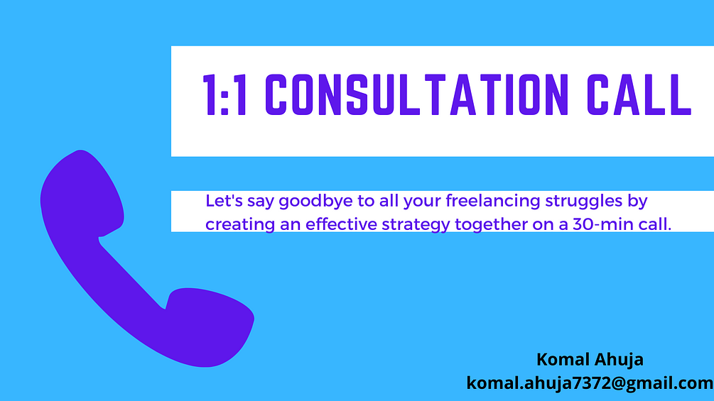 1:1 Consultation Call