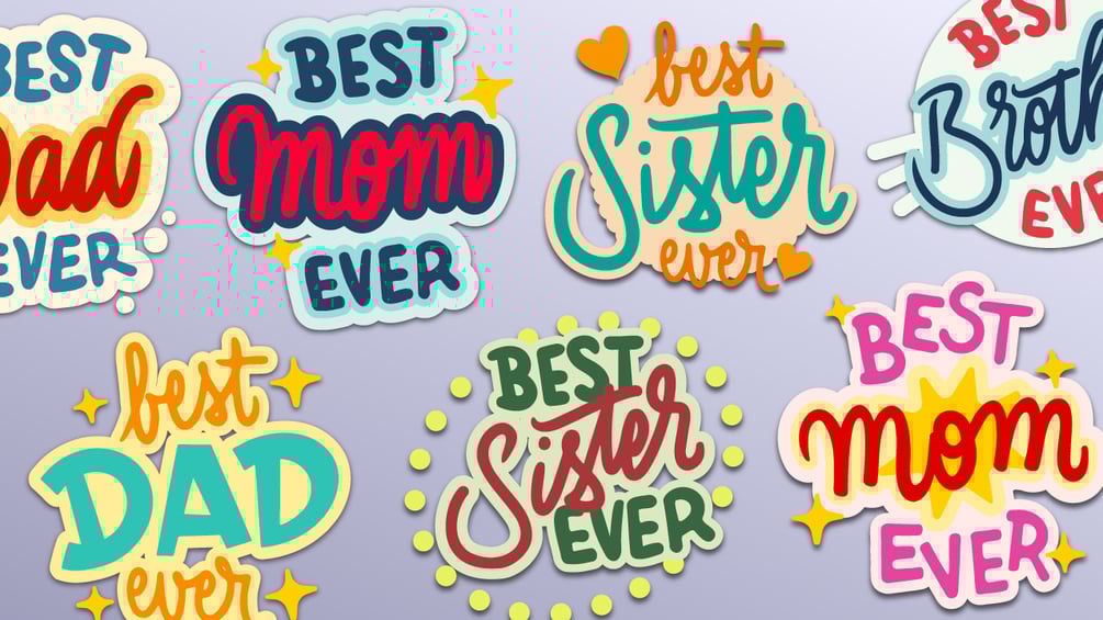 Family stickers