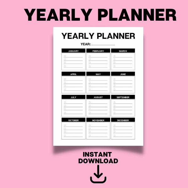 Yearly Planner