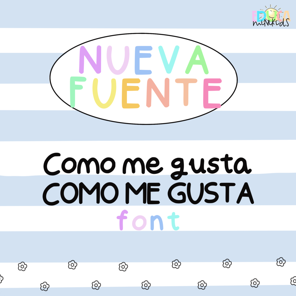Como me gusta font