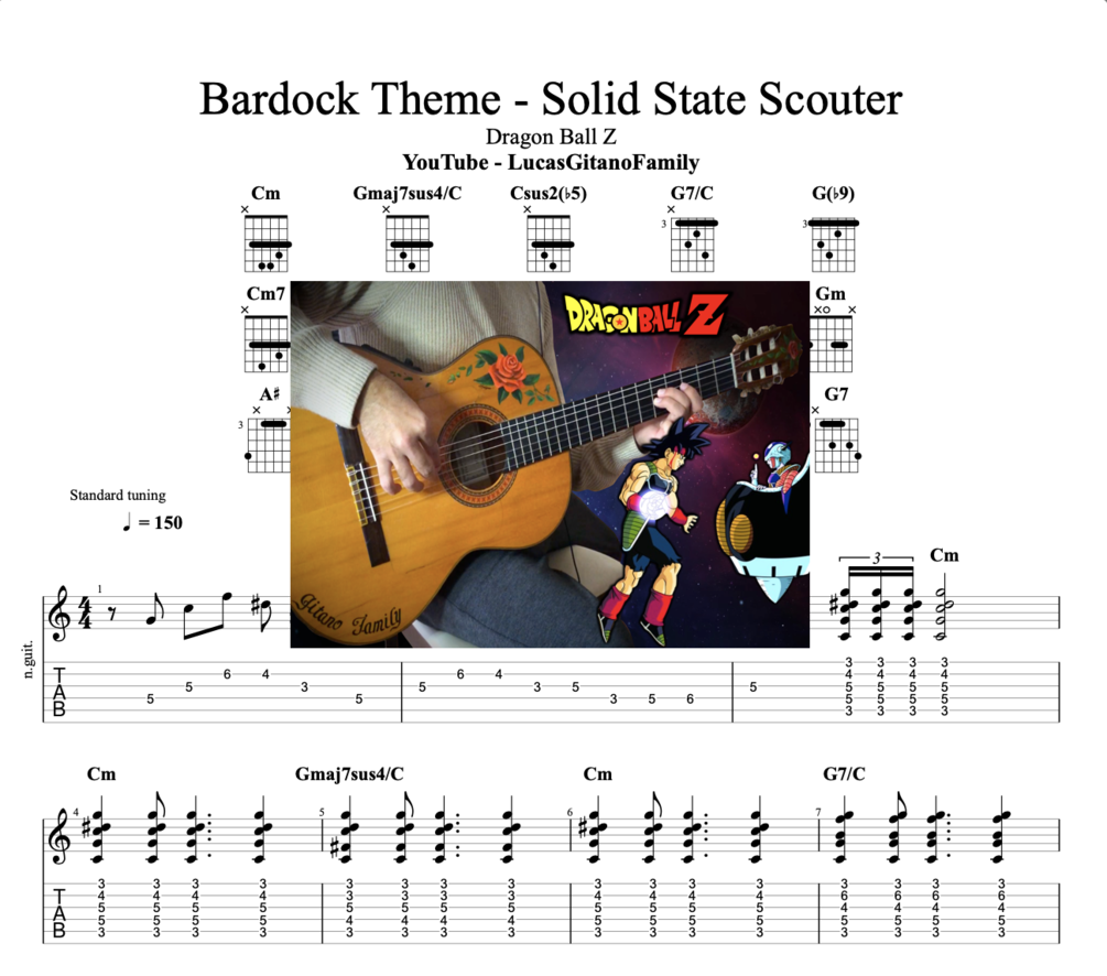 Solid State Scouter - Bardock Theme (Dragon Ball Z)