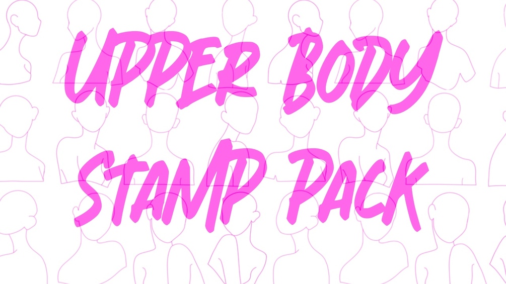 Upper Body Stamp Pack *Procreate only*