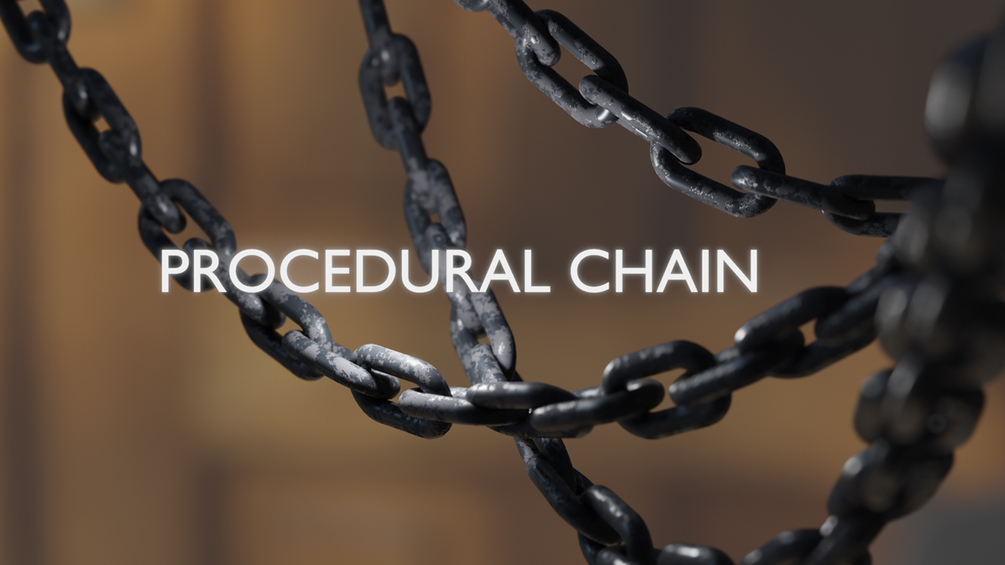 Procedural chain (Blender)