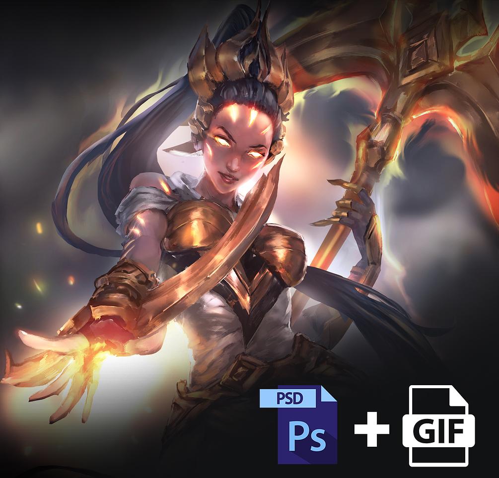 Arclight Vayne PSD + GIF +JPG