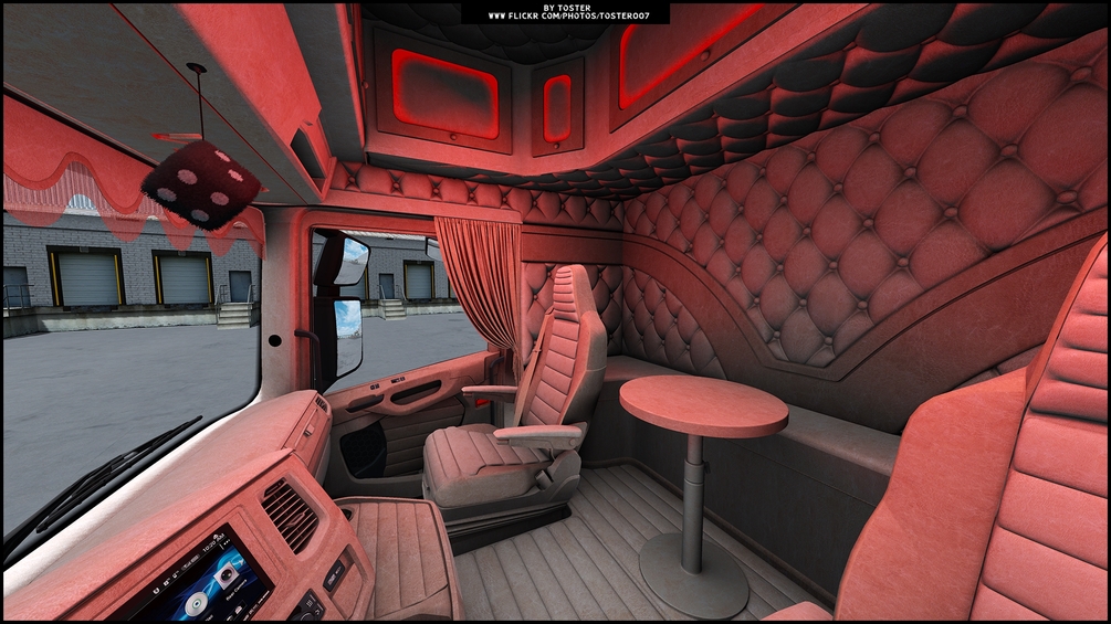 INTERIOR SCANIA S/R Biege ETS 2 #23