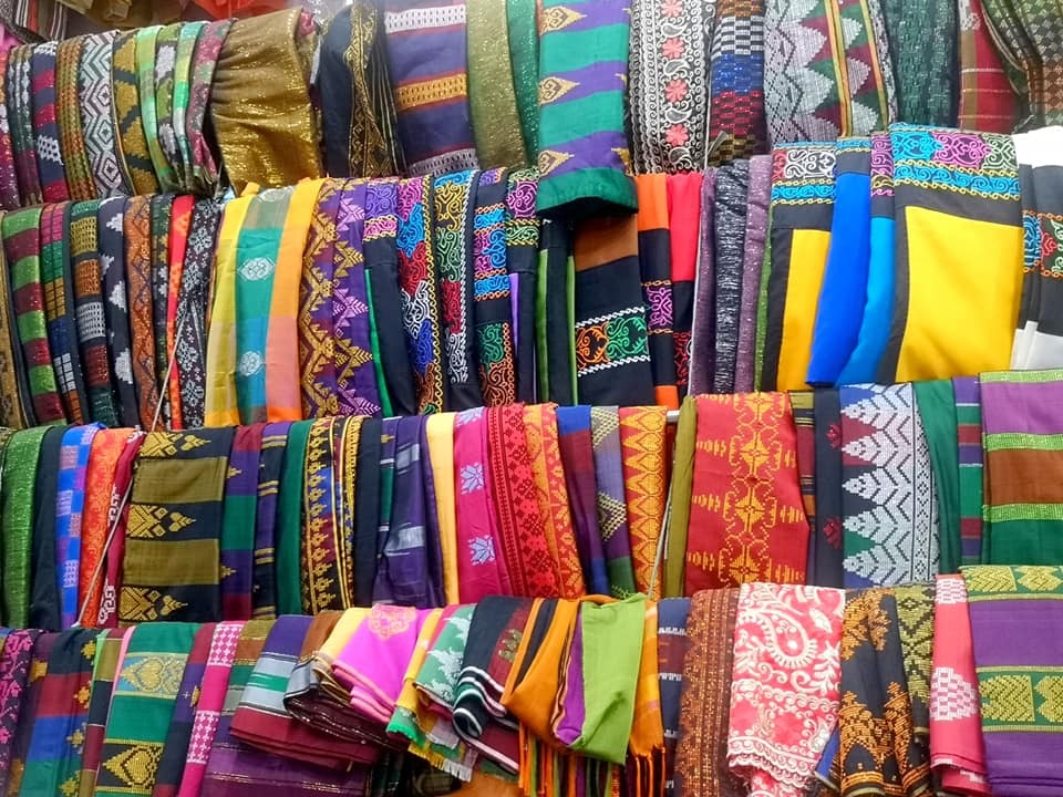 Ethnic Tribal Authentic Handwoven Royal Inaul Malong Fabric