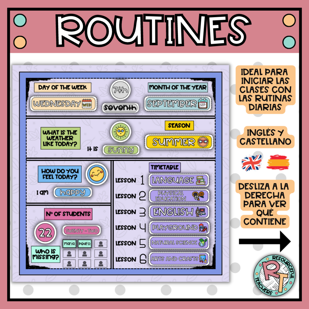 ROUTINES POSTER