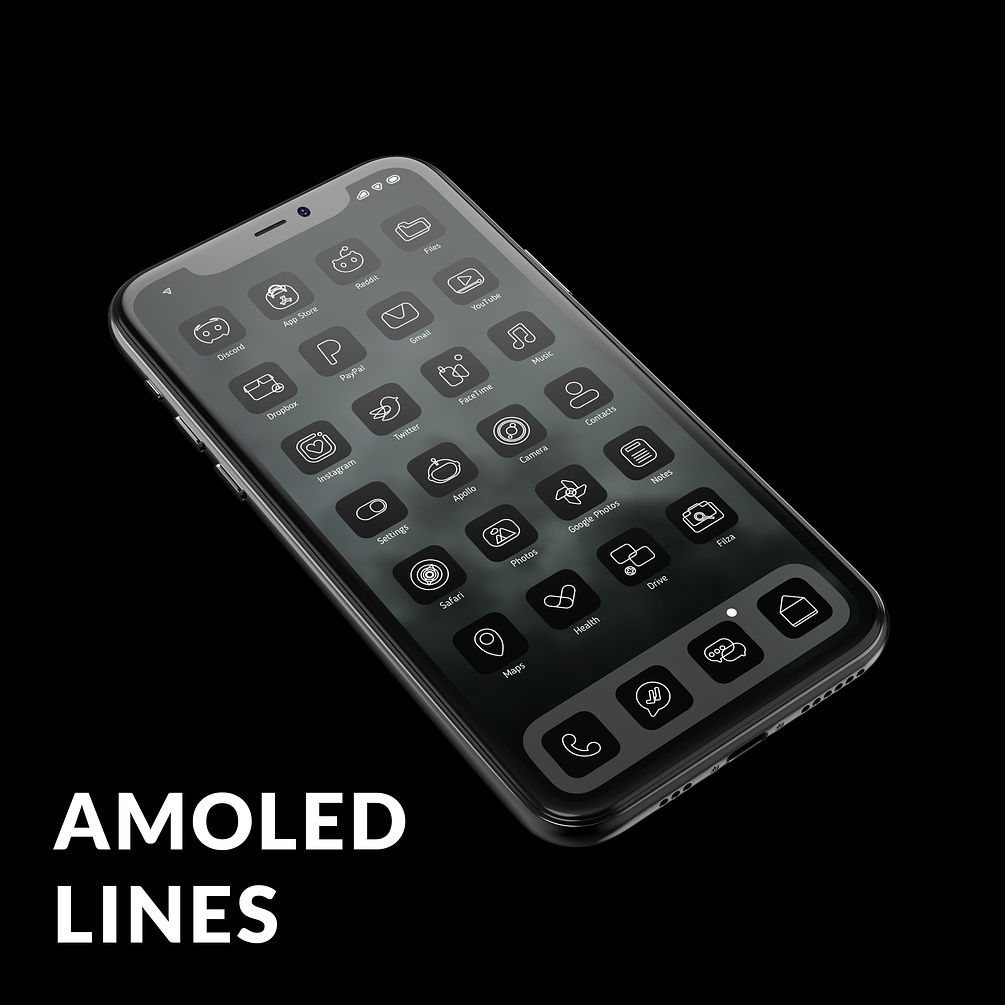 AMOLED theme for iOS14
