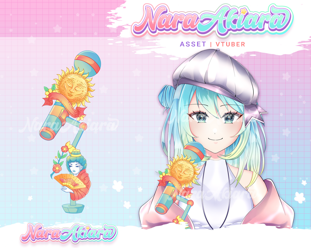 Vtuber Assets Sun Microphone