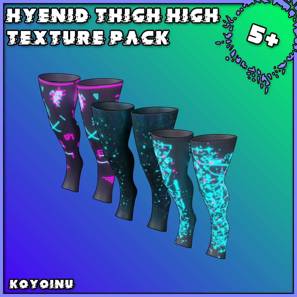 Hyenid Thigh high texture pack