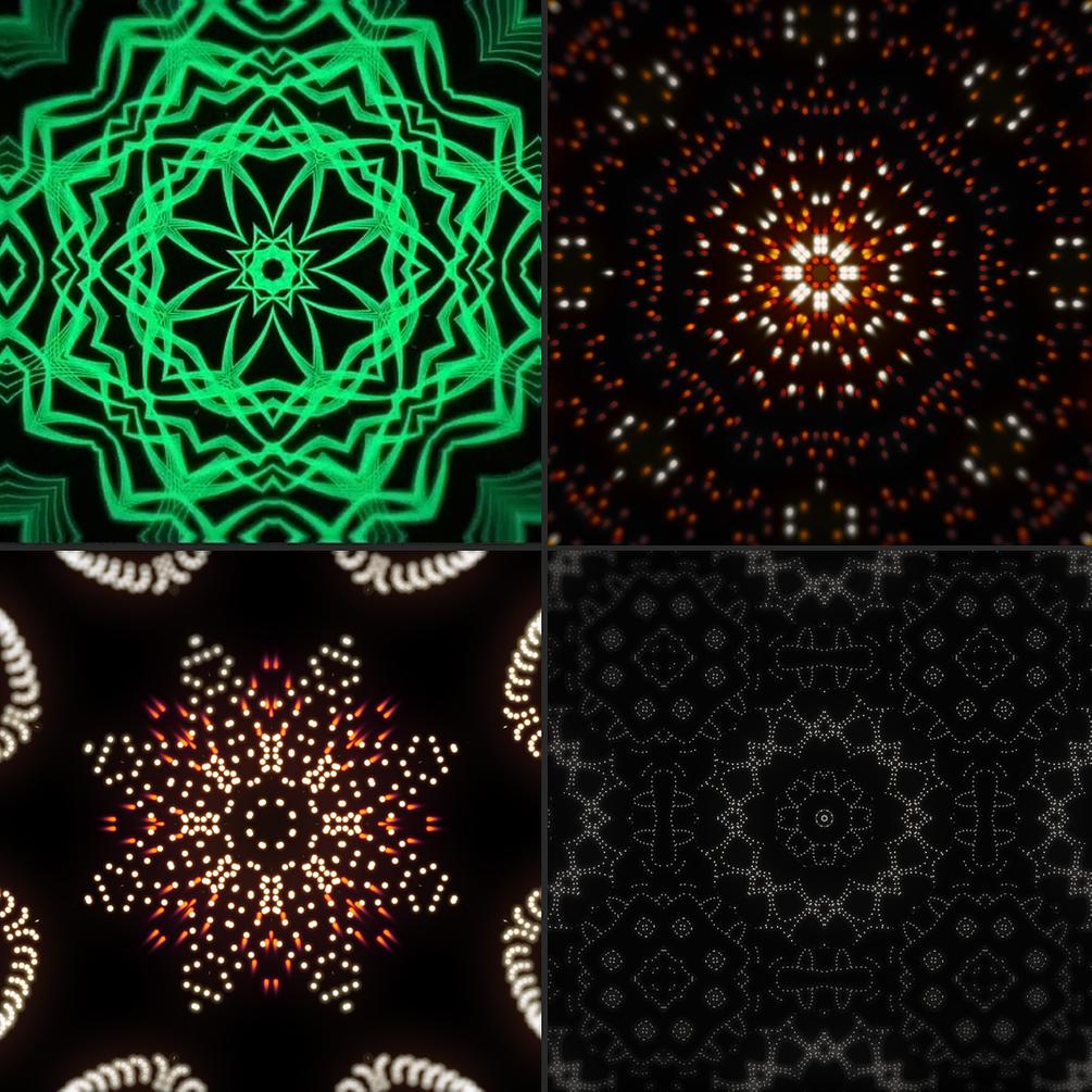 Procedural kaleidoscope visualizer in After Effects | Project File