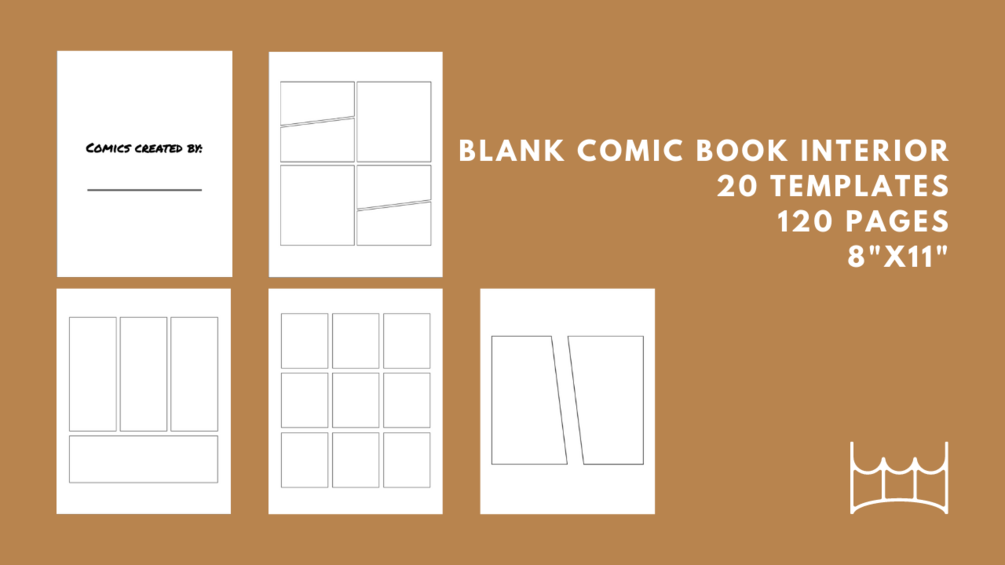 Blank Comic Book Interior PDF (20 Unique Templates)