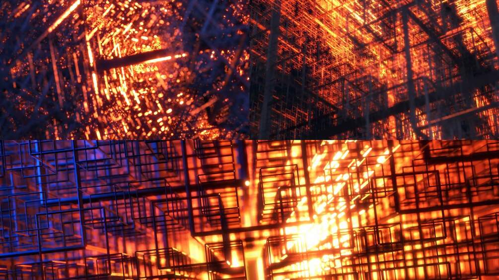 Free Wireframe 4K Wallpaper