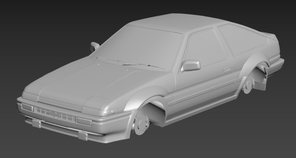 AE86 Widebody Fenders