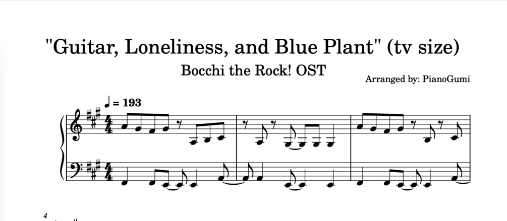 Bocchi the Rock! OST (Ep.5) - "Guitar, Loneliness, and Blue Planet" (tv ...