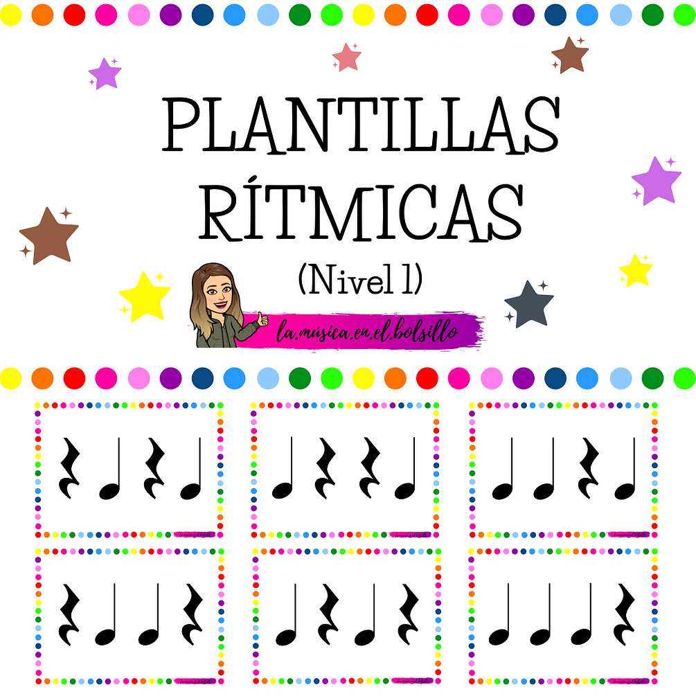 Plantillas rítmicas (nivel 1)