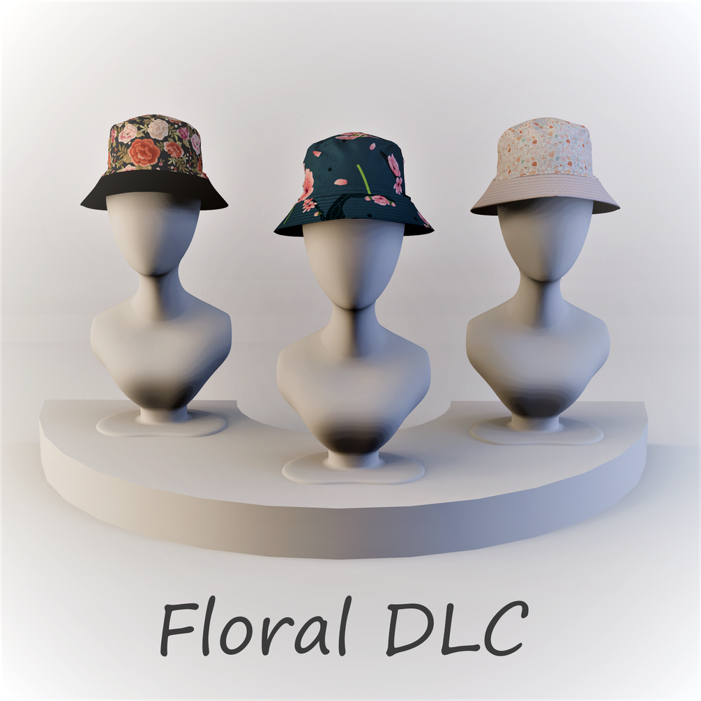 Bucket Hat Floral DLC