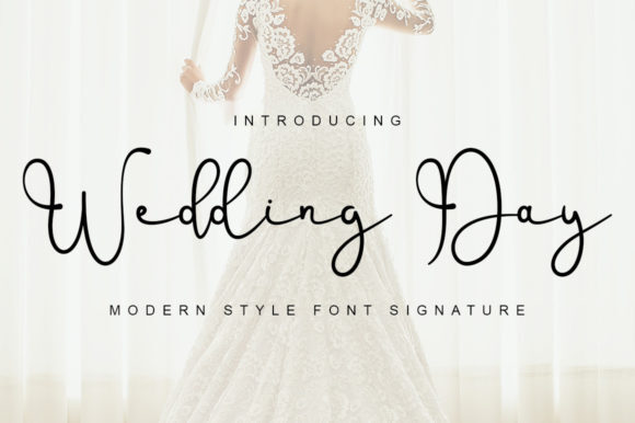 Beautiful Wedding Modern Font (Instant Download)
