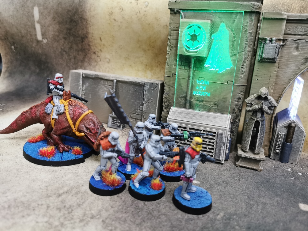 Star Wars Legion Acrylic Holo Panel Pack - 50mm