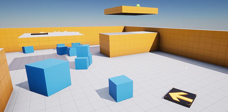 Blockout Material for UE4