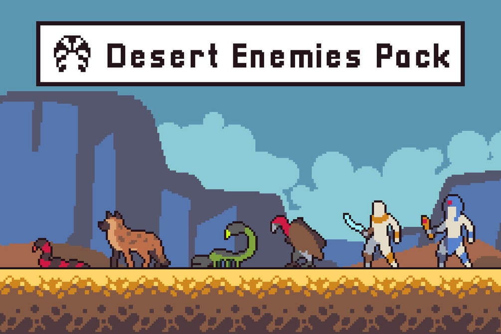 Desert Enemy Sprites