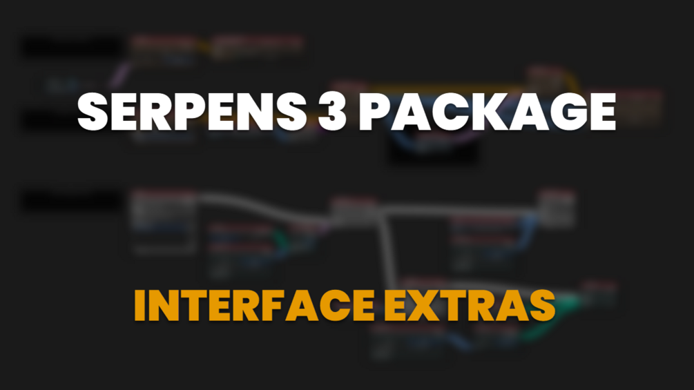 Blender Serpens 3 Package - Interface Extras