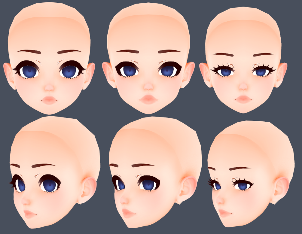 Cutie Head (3 heads)